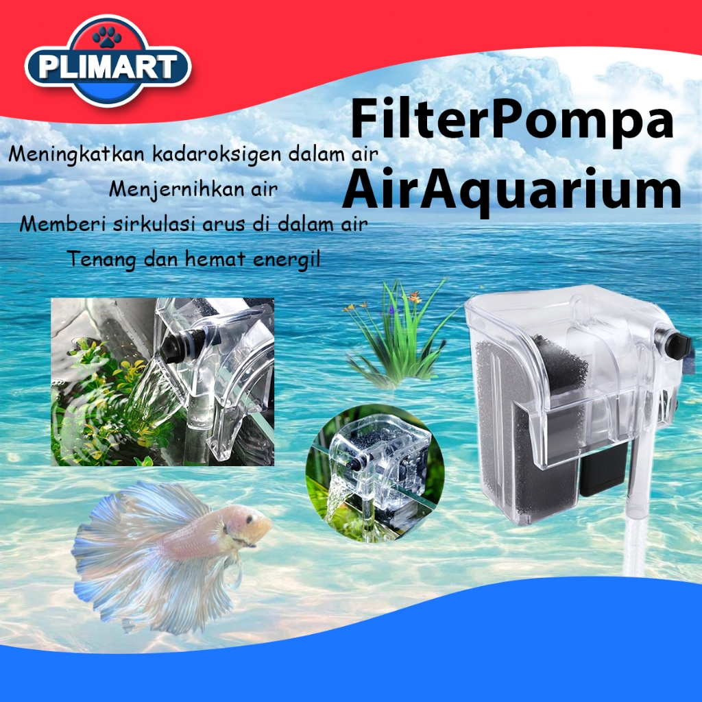 Jual Filter aquarium Filter air aquarium Pompa aquarium mini Filter ...