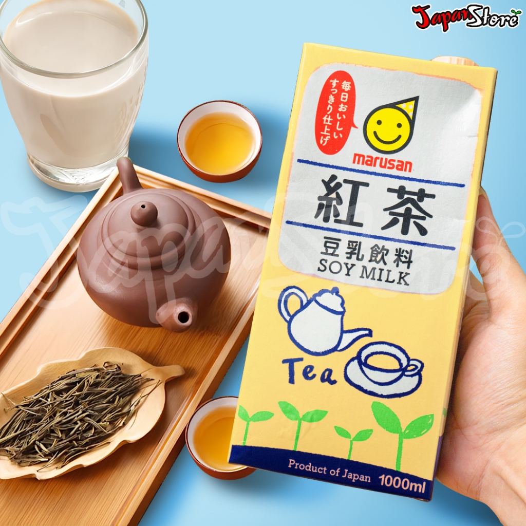 Jual Marusan Soymilk : Milk Tea Flavor 1 Liter [Susu Kedelai Rasa Teh ...