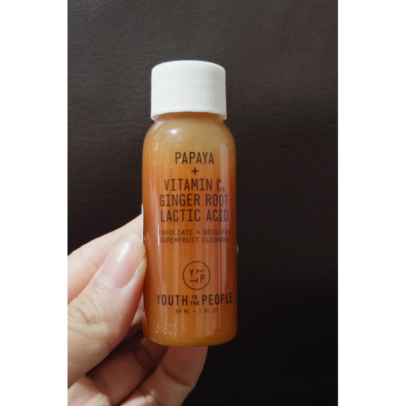 Jual (READY SAMPLE) YTTP papaya cleanser & superfood cleanser 30ml ...