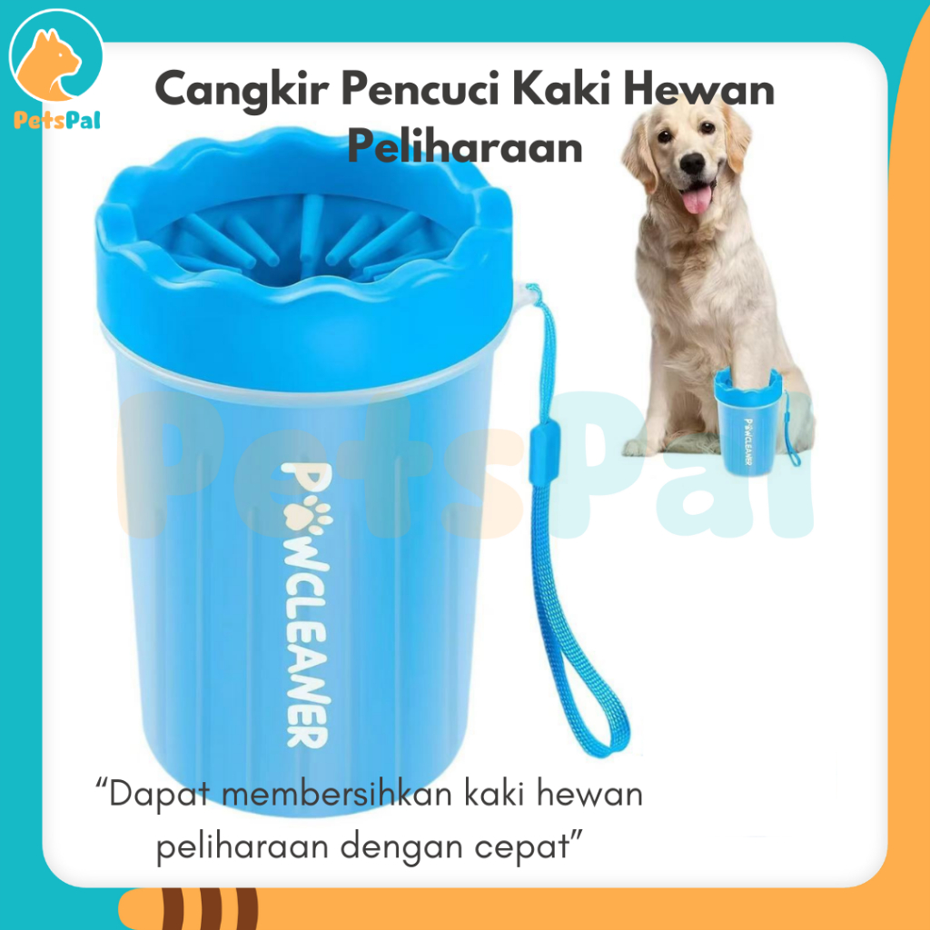 Jual Pencuci Kaki Anjing Kucing Cangkir Pembersih Kaki Hewan Peliharaan ...