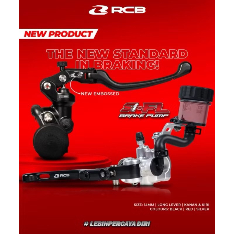 Jual Master Rem RCB S1 FL Radial 14 MM Kanan Kiri NMAX PCX ADV VARIO ...
