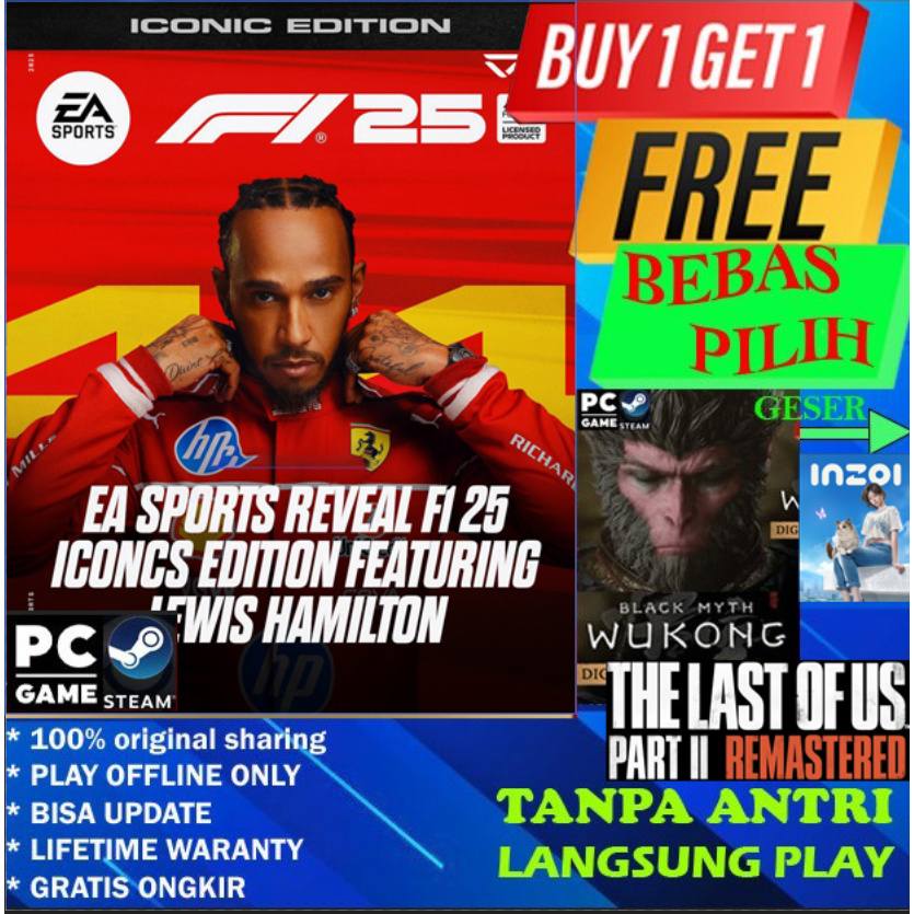 Jual F1 26 / f1 25 / F1 24 Champions Edition F1 2024 / F1 2025 / F1 ...