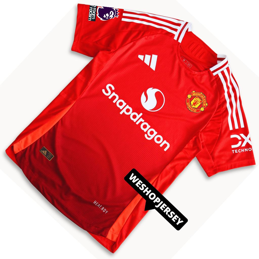 Jual Mu Home Player issue 24/25 Baju Bola Mu Player Version | Shopee ...