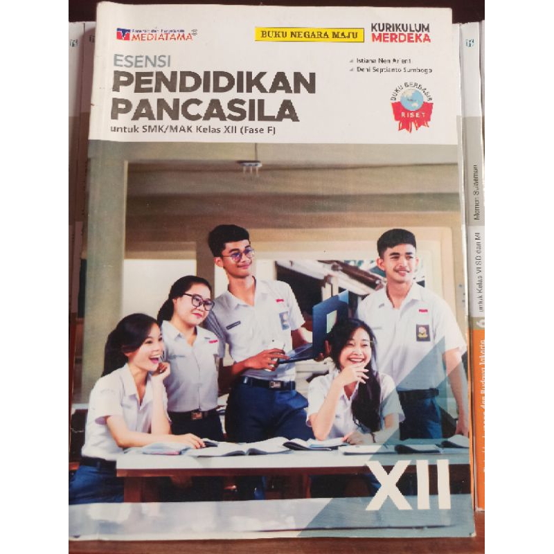 Jual BUKU BEKAS ESENSI PENDIDIKAN PANCASILA PPKN PKN KELAS 3 12 XII SMK MEDIATAMA KURIKULUM ...