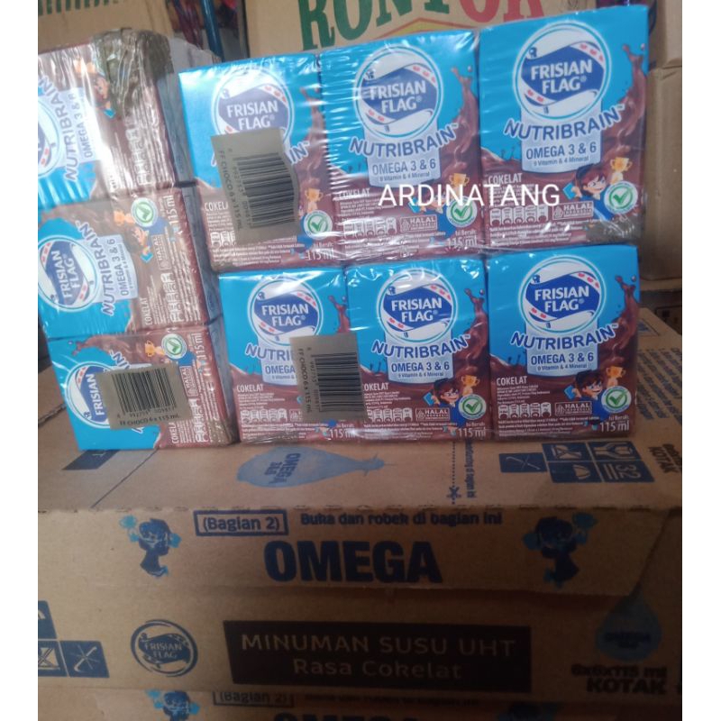Jual FRISIAN FLAG MILK UHT KOTAK COKLAT 6x115ML | Shopee Indonesia