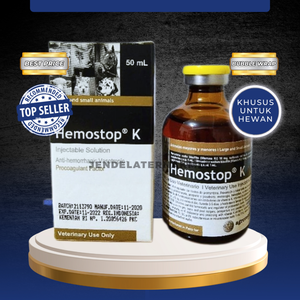 Jual HEMOSTOP K 50 ML - Untuk Pencegahan Pendarahan dan Mengobati Luka ...