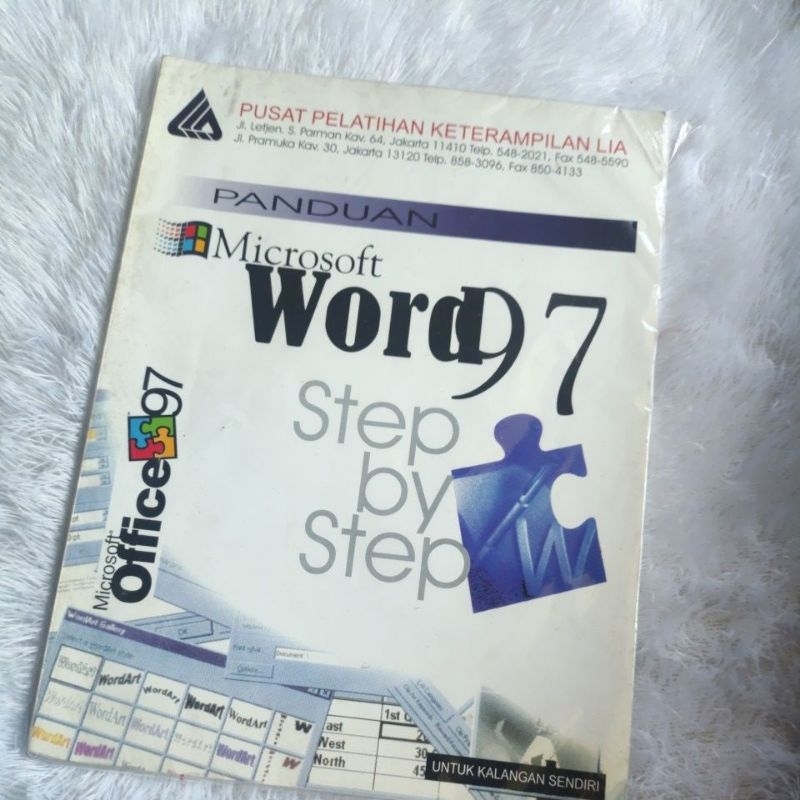 Jual PANDUAN Microsoft Word 97 step by step original | Shopee Indonesia