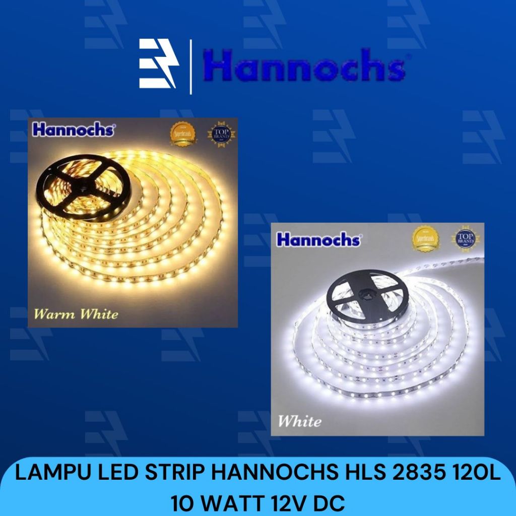 Jual HANNOCHS LAMPU LED STRIP HLS 2835 120 LED 10W / METER - ARUS DC ...
