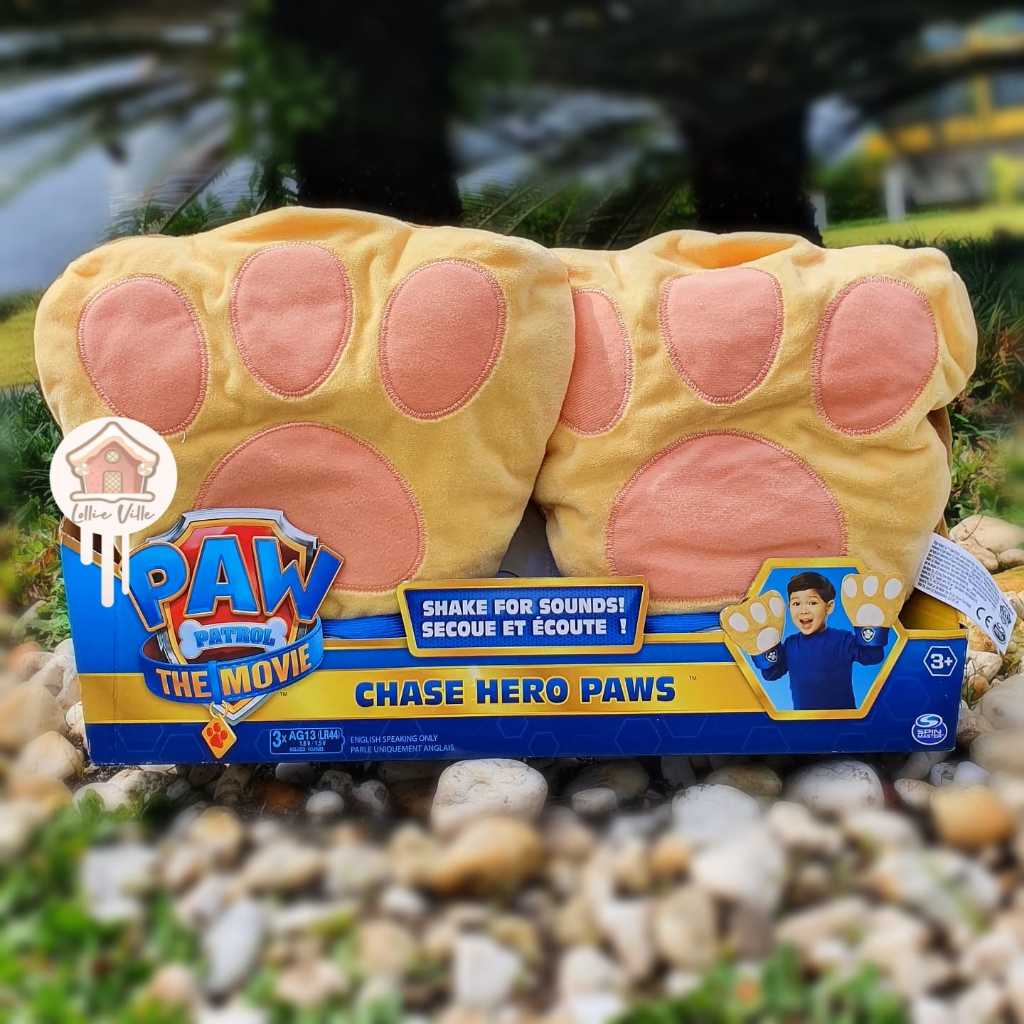 Jual Paw Patrol The Movie Chase Hero Plush Paws | Shopee Indonesia