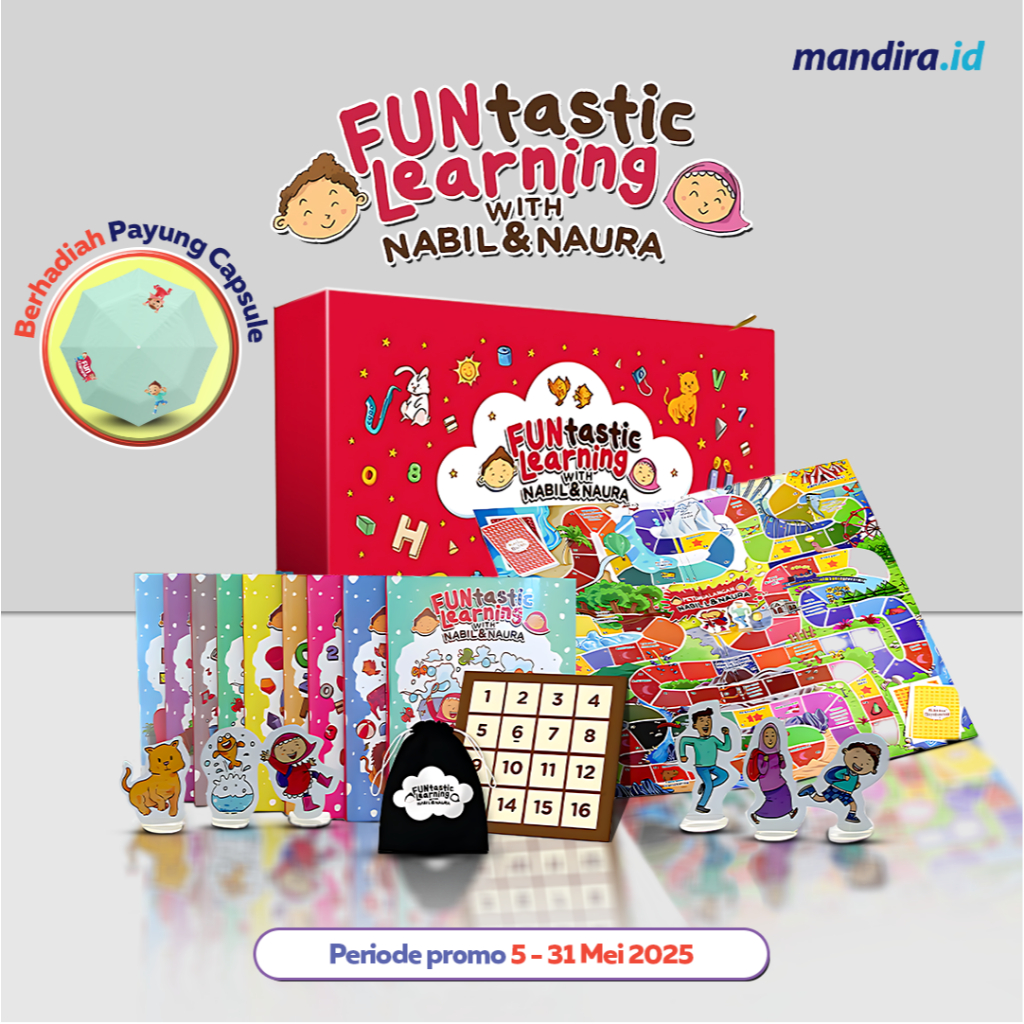 Jual Mandira - Buku Anak - Funtastic Learning Full Set | Shopee Indonesia