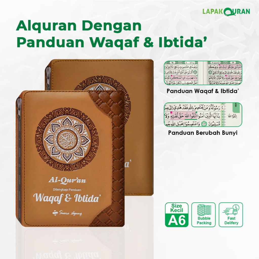 Jual Al Quran Waqaf Ibtida Ukuran Kecil A6 Non Terjemah Kalep Alquran ...