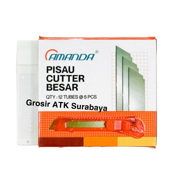 Jual ( DAPAT 1 TUBE ISI 5 ) ISI CUTTER AMANDA L-150 AB-01 / Refill ...