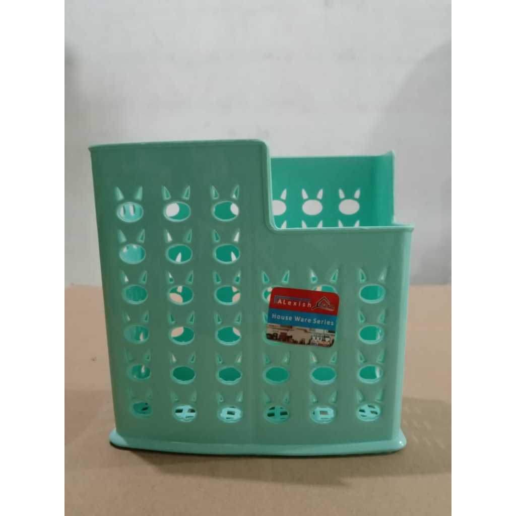 Jual BARU !! Tempat Sendok SHIRO / Tempat Sendok Dan Garpu / Rak Sendok ...