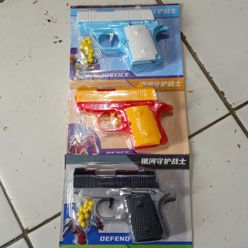 Jual Mainan Anak Tembakan Pistol Peluru Plastik 1 Pcs | Shopee Indonesia
