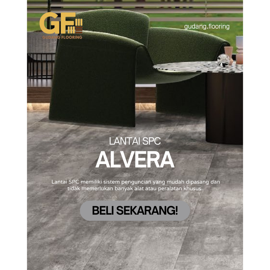 Jual SPC ALVERA 4MM | Lantai SPC | Misti Peach | Shopee Indonesia