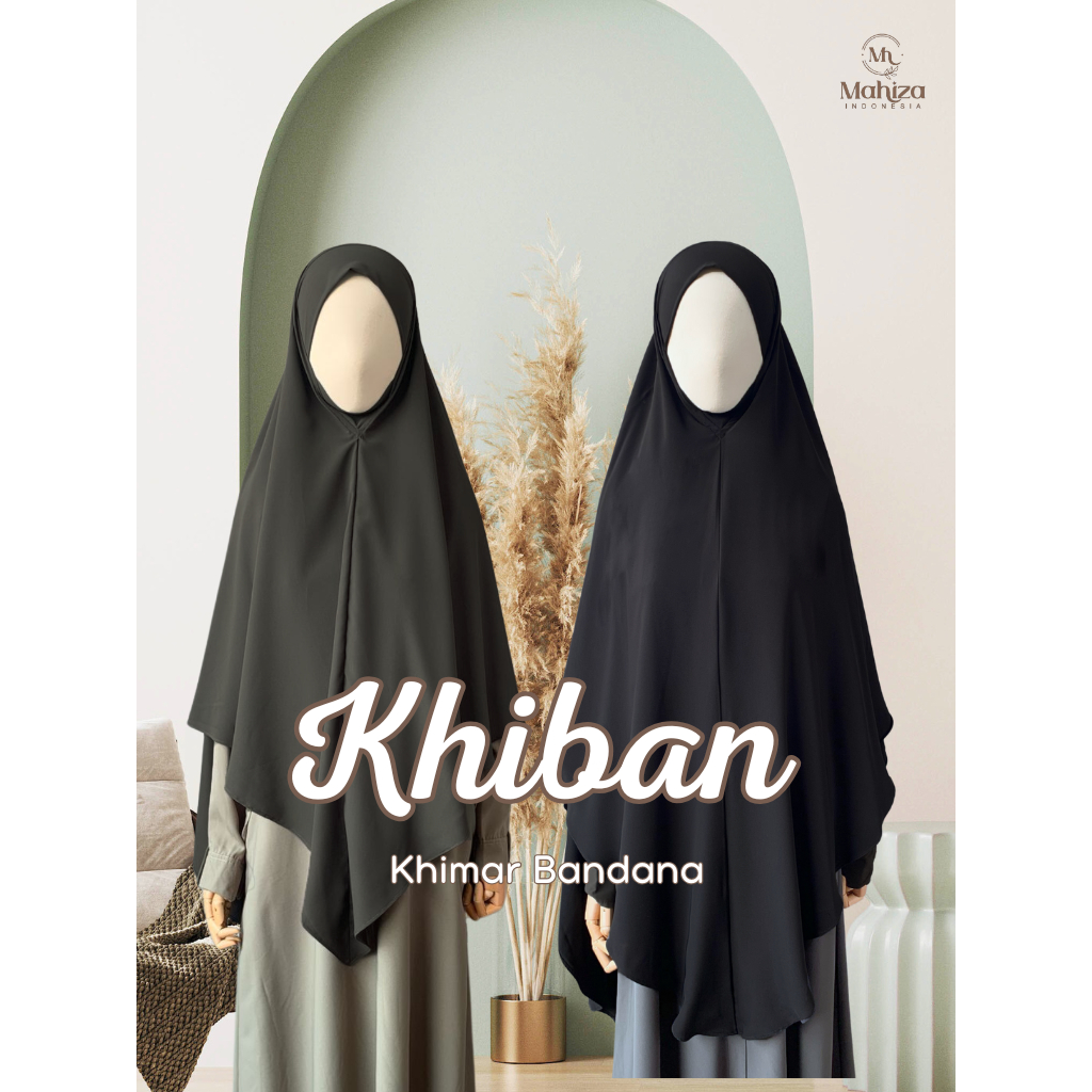 Jual Khiban Khimar Bandana by Mahiza - Bahan Marbella Premium – Anti UV, Ringan & Nyaman ...