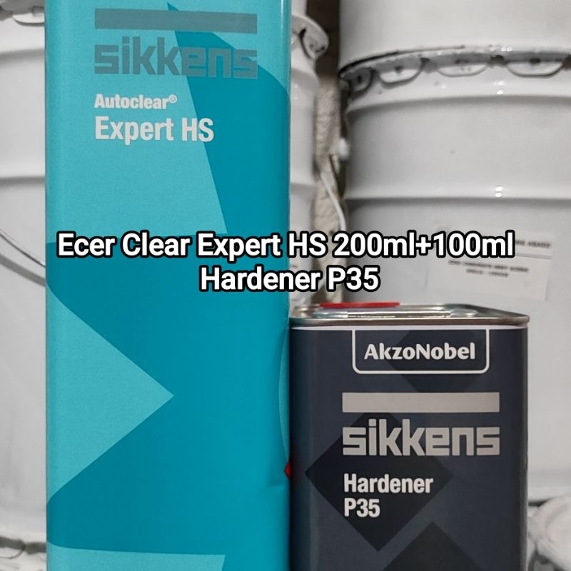 Jual Clear sikkens expert hs ecer 200ml + 100ml hardener p35 | Shopee ...
