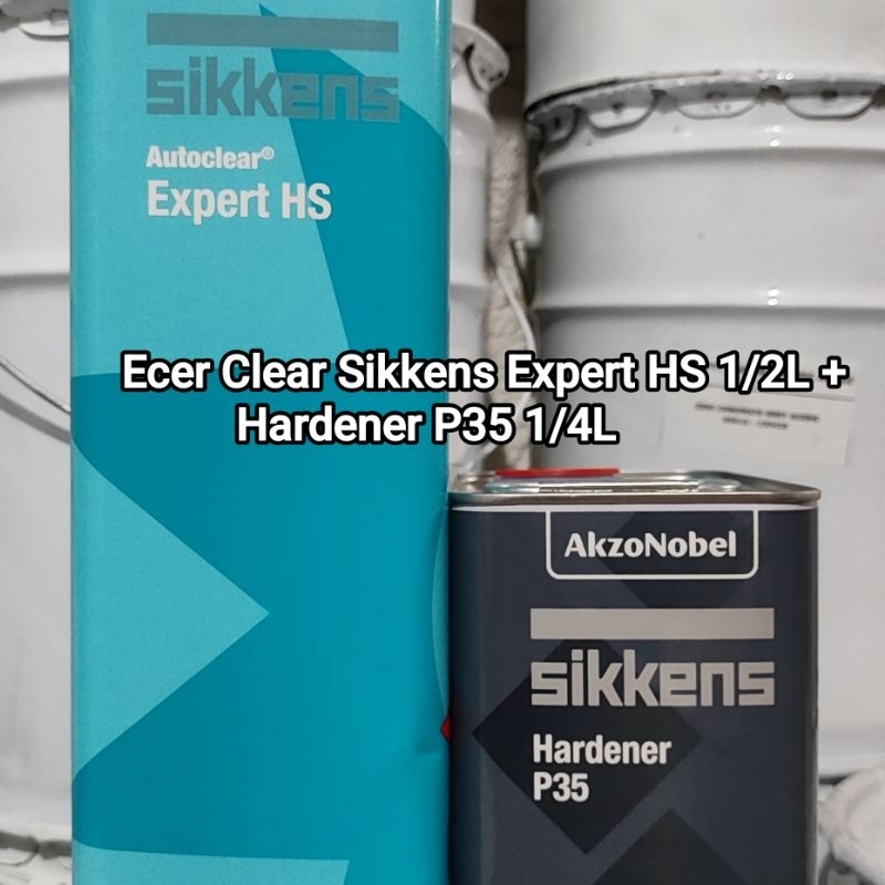 Jual Clear sikkens expert hs ecer 1/2L + 200ml Hardener P35 | Shopee Indonesia