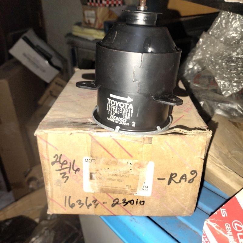 Jual Motor Cooling Fan Ori Toyota Alphard /Camry/Hariier 2.4cc 16363 ...