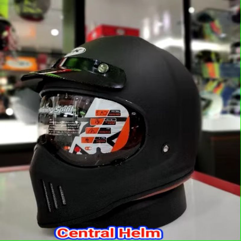Jual Helm Ink Trooper Solid Black Doff | Shopee Indonesia