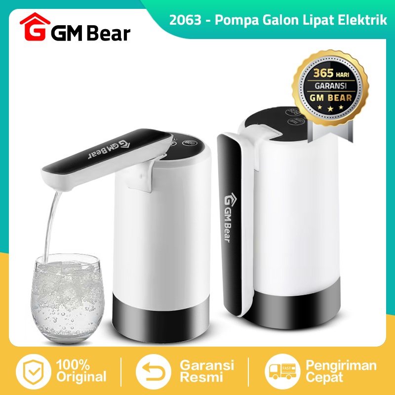 Jual GM Bear Pompa Galon Lipat Elektrik 2063 - Folding Water Pump ...