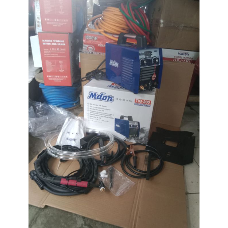 Jual MESIN LAS MDON TIG 200 INVERTER WELDING MACHINE TIG-200 MESIN LAS ...