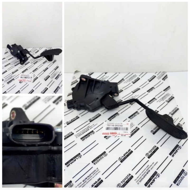 Jual Pedal gas sensor gas innova fortuner hilux 78110- 0k040 asli ...