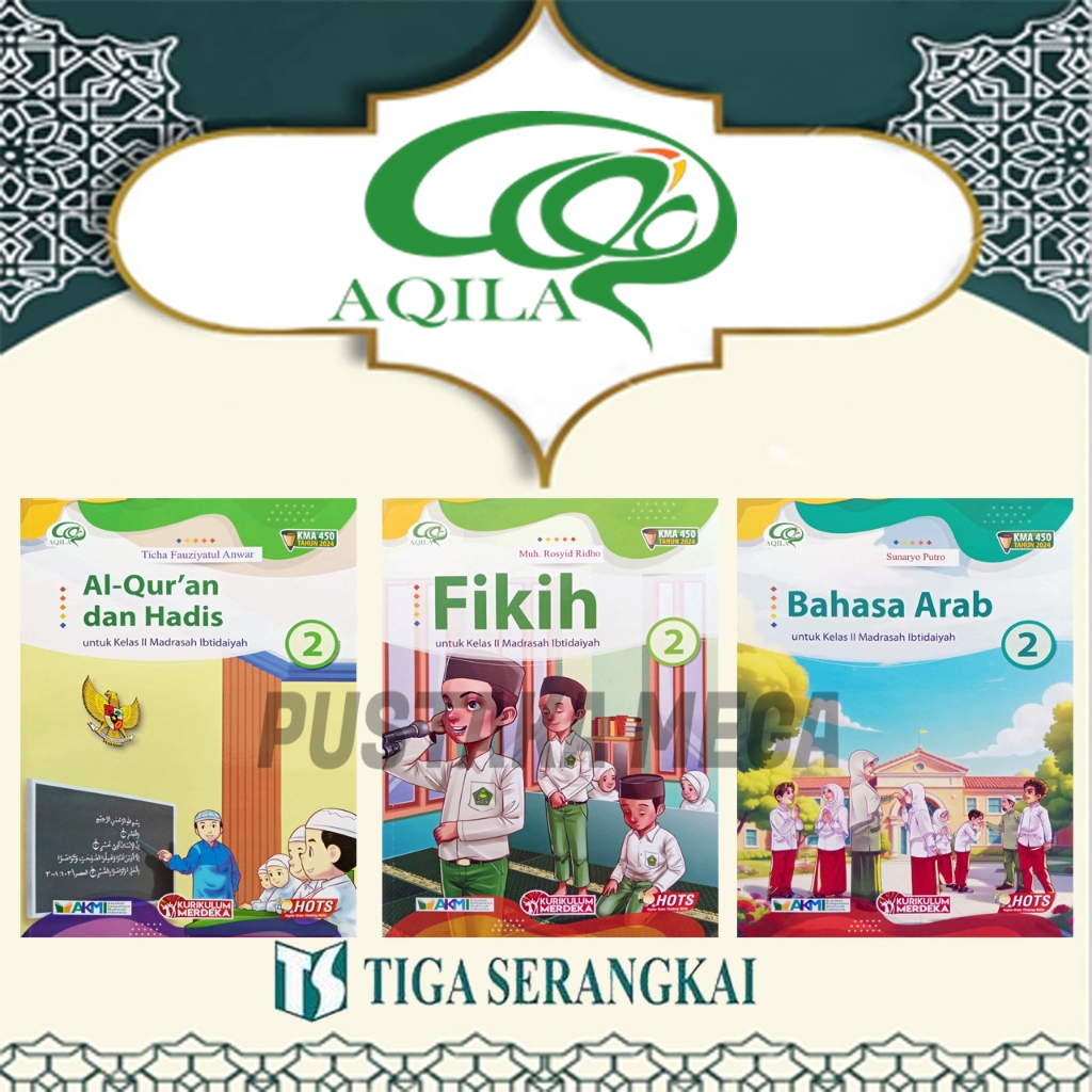 Jual Buku Kelas 2 MI KMA 450 Aqila Tiga Serangkai | Shopee Indonesia