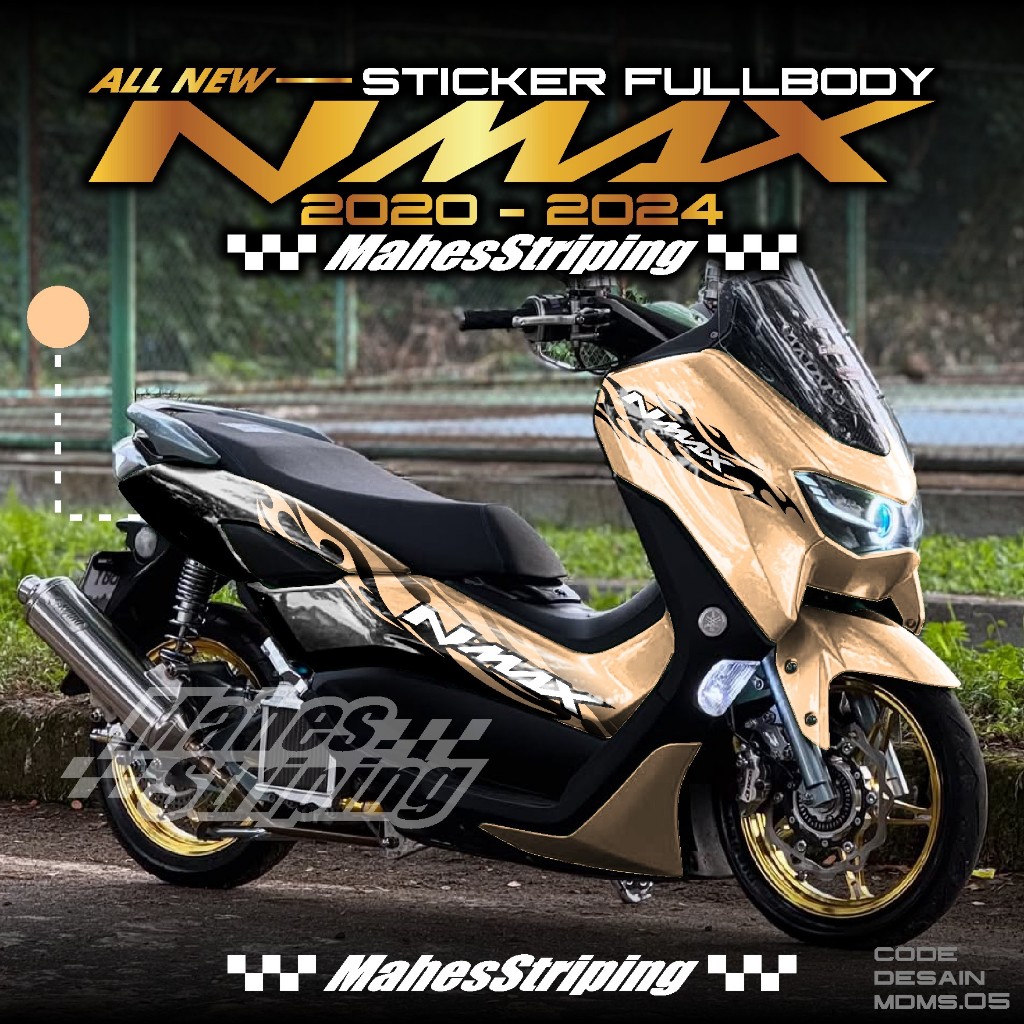 Jual (COD) Decal Stiker Nmax New Full body Sticker Motor Yamaha All New ...