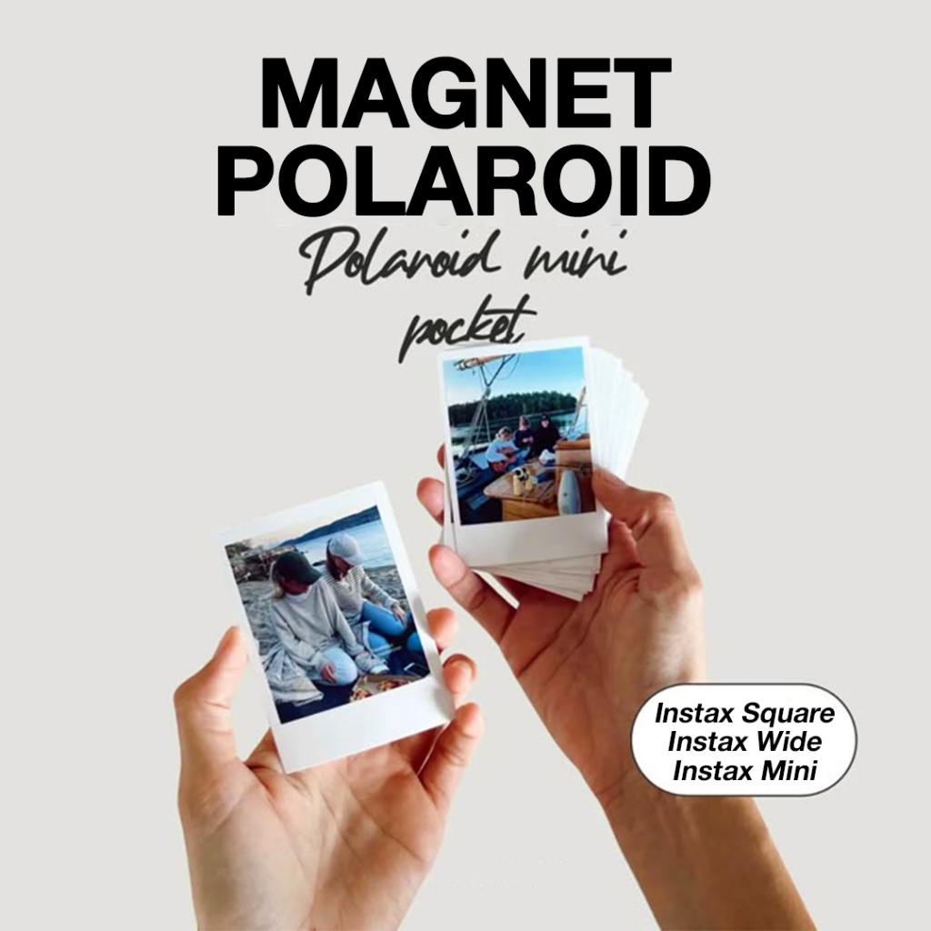 Jual Cetak Custom Polaroid Magnetic Foto Polaroid Mini Magnet Kulkas ...