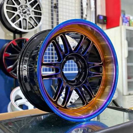 Jual Jual Velg Hsr Bly Rainbow Ring 17 Buat Mobil Fortuner, Hilux ...