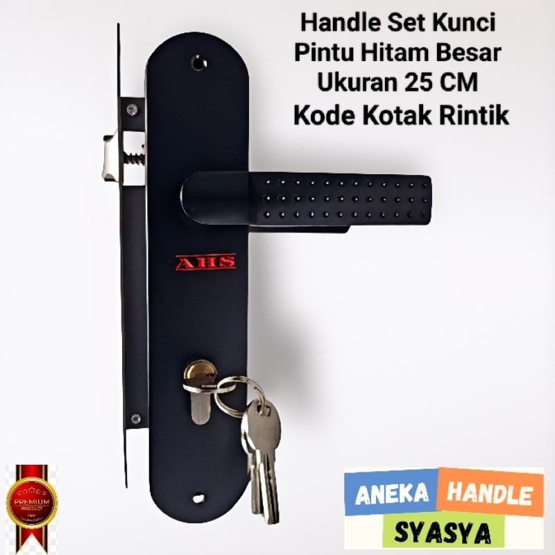 Jual Handle set kunci pintu ukuran besar 25cm gagang handle pintu utama ...