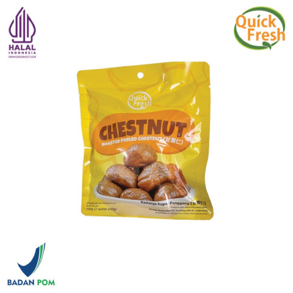 Jual Quick Fresh Roasted Peeled Chestnut 100gr / Kastanye Kupas ...