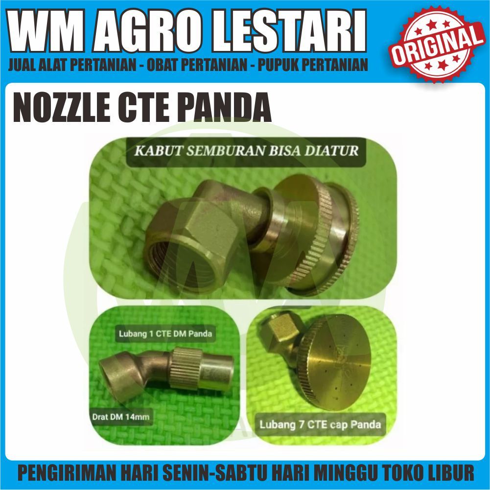 Jual Spuyer Kabut lubang 4 dan 7 Drat 14mm Nozzle CTE Tangki Sprayer ...