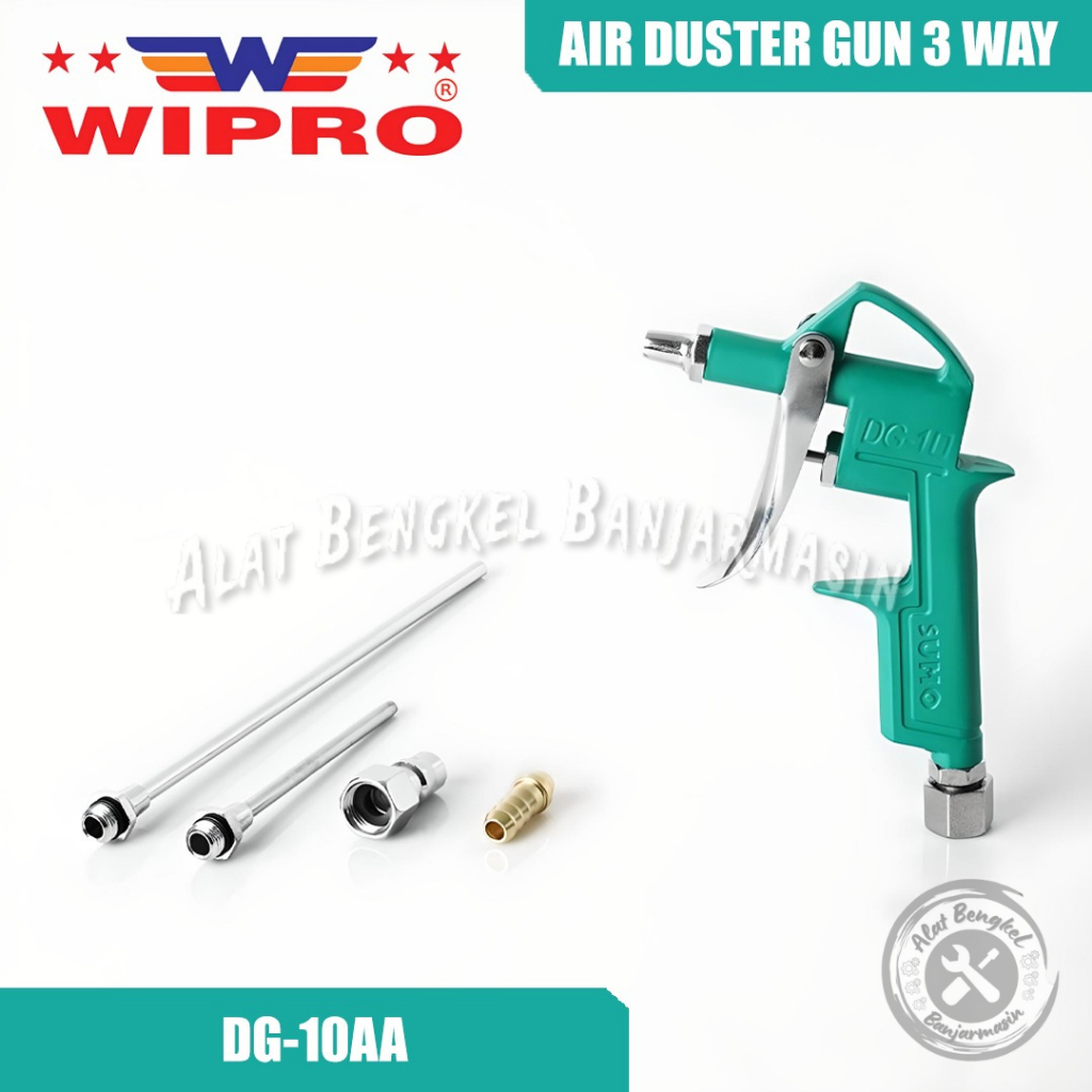 Jual AIR DUSTER GUN "WIPRO" 3 WAY DG10 -AA || Tembakan Angin Kompresor ...