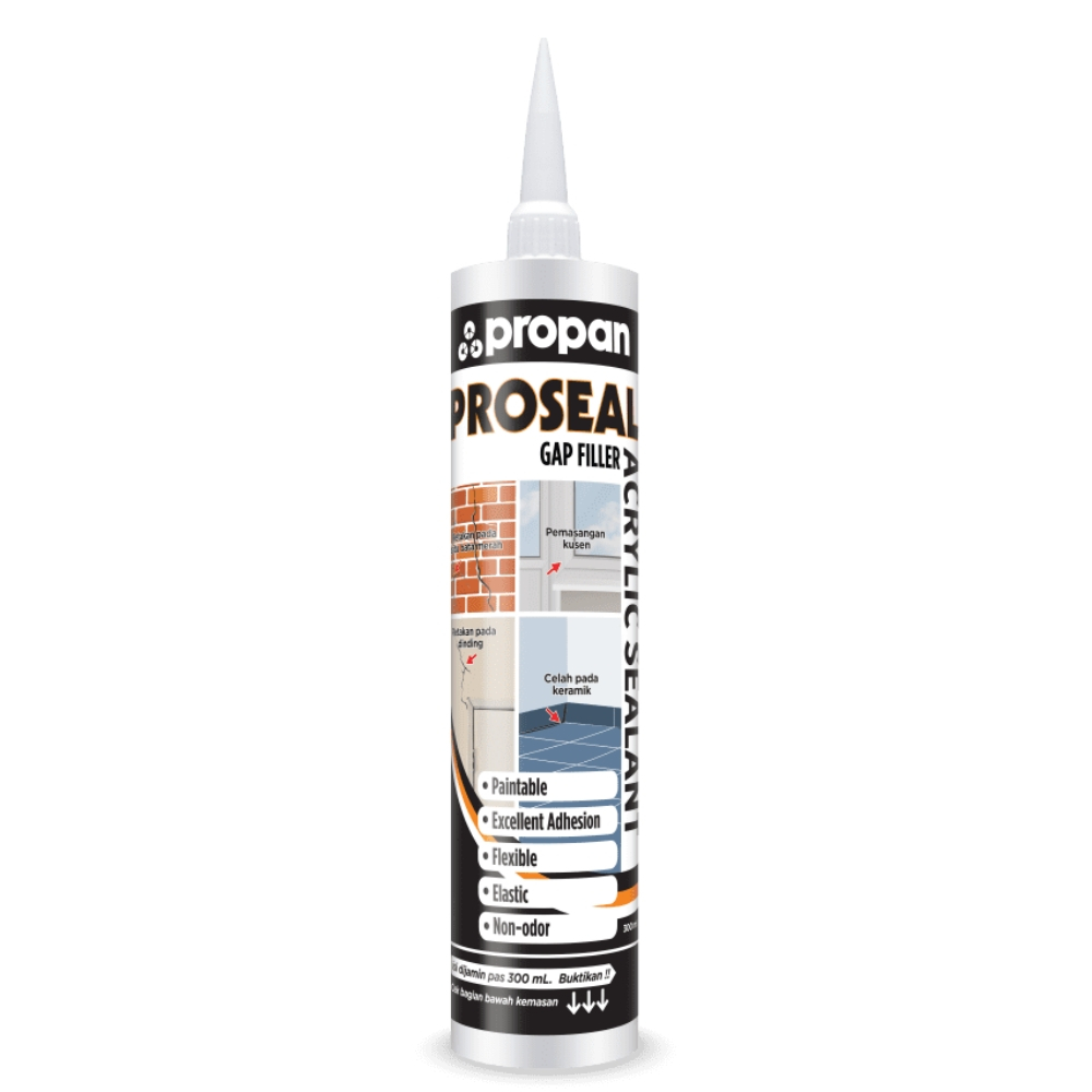 Jual PROPAN PROSEAL PAS-100 Sealant Acrylic Serbaguna Waterbased 300 ML ...