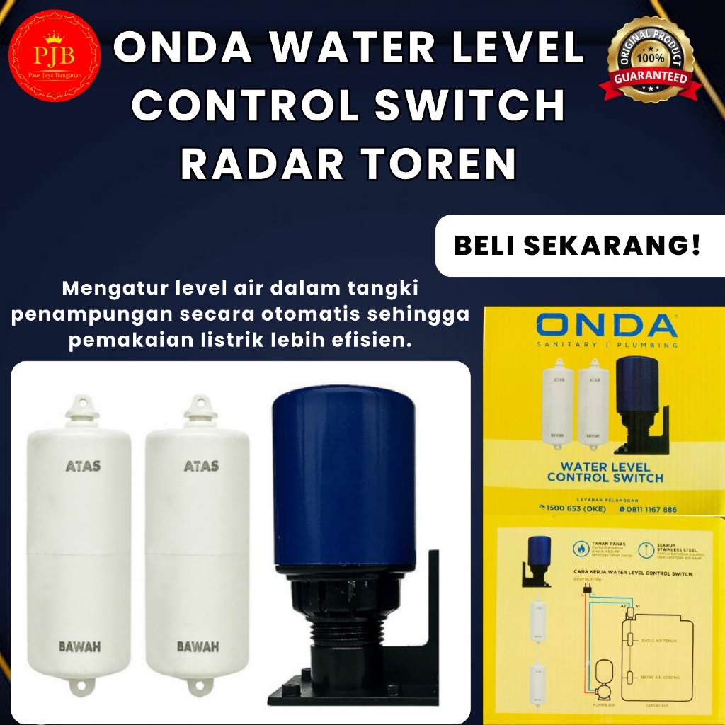 Jual 9.9 SALE ONDA Pelampung Toren Tangki Air Anti Bocor WATER LEVEL ...