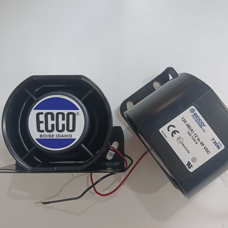 Jual Alarm Mundur Ecco 730N Tarikan Panjang 12v-80v | Shopee Indonesia