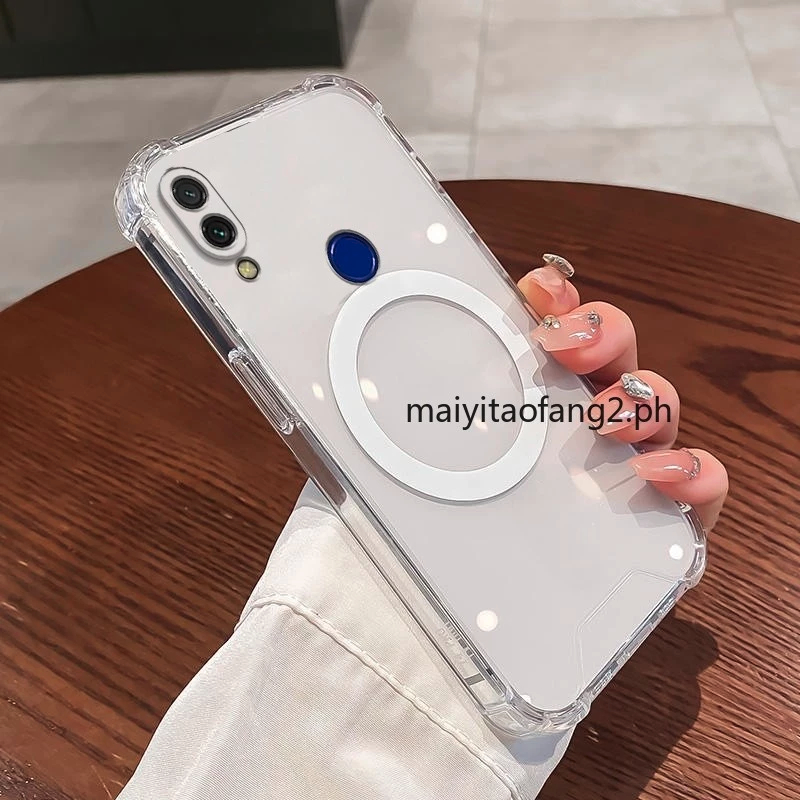 Jual Case Xiaomi Redmi Note 7 MAGSAFE Wireless Magnetic Anti CRACK ...