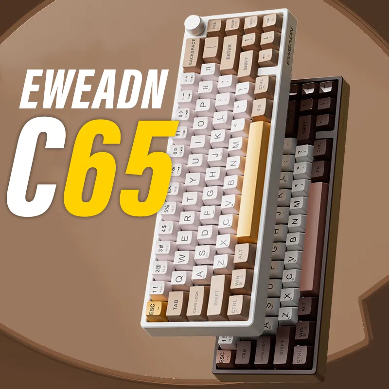 Jual EWEADN C65 V2 Wireless Mechanical Keyboard VIA QMK 65% Layout ...