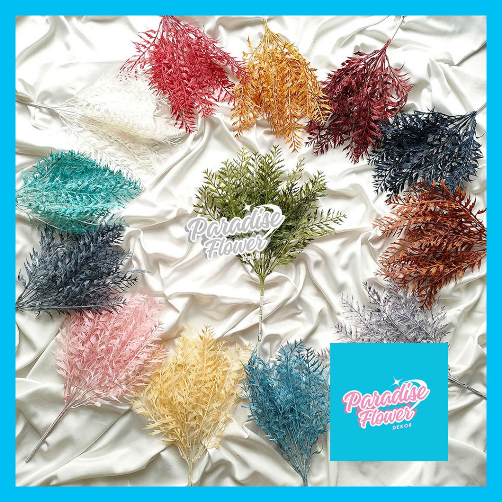 Jual Artificial Misty Grass Daun Pakis Artificial Rumput Paslu Hiasan ...
