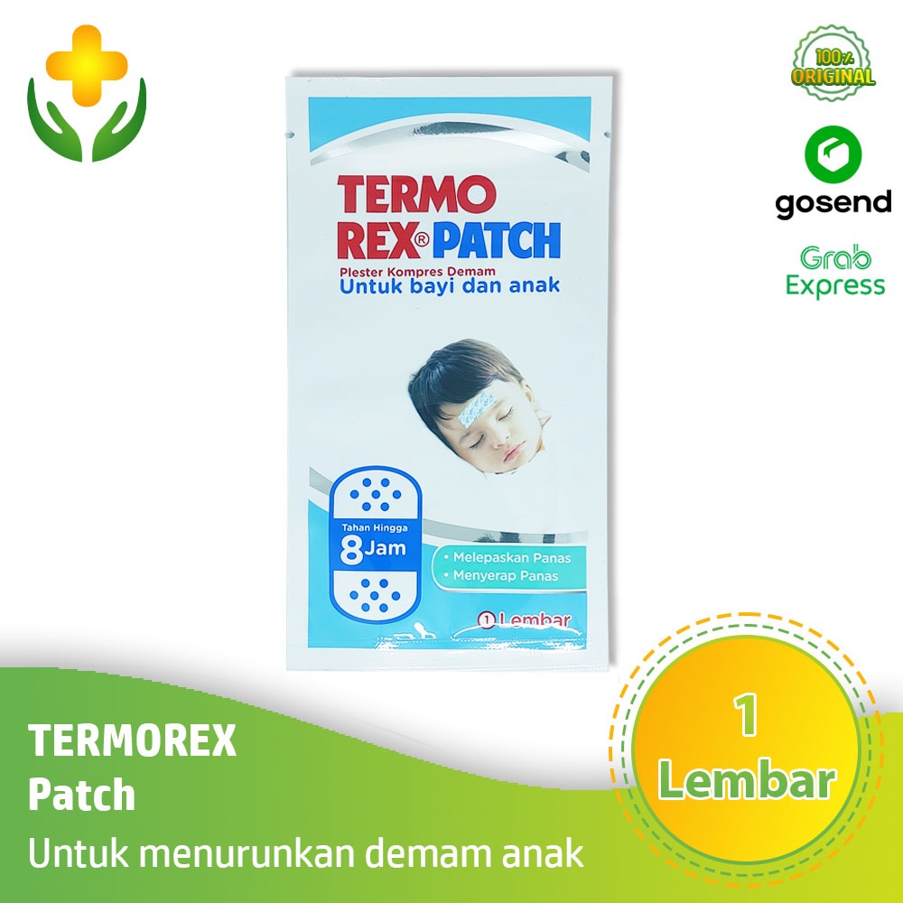 Jual Termorex Patch 1 Sachet - Kompres Penurun Panas Anak | Shopee ...