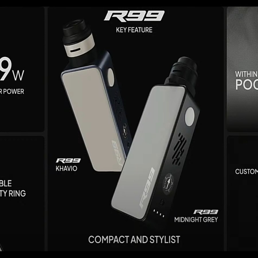 Jual Mod Hotcig R99 Mod Only 18650 99W | Shopee Indonesia