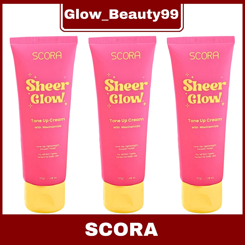 Jual SCORA SHEER GLOW TONE UP CREAM - SCORA Sheer Glow Tone Up Cream ...