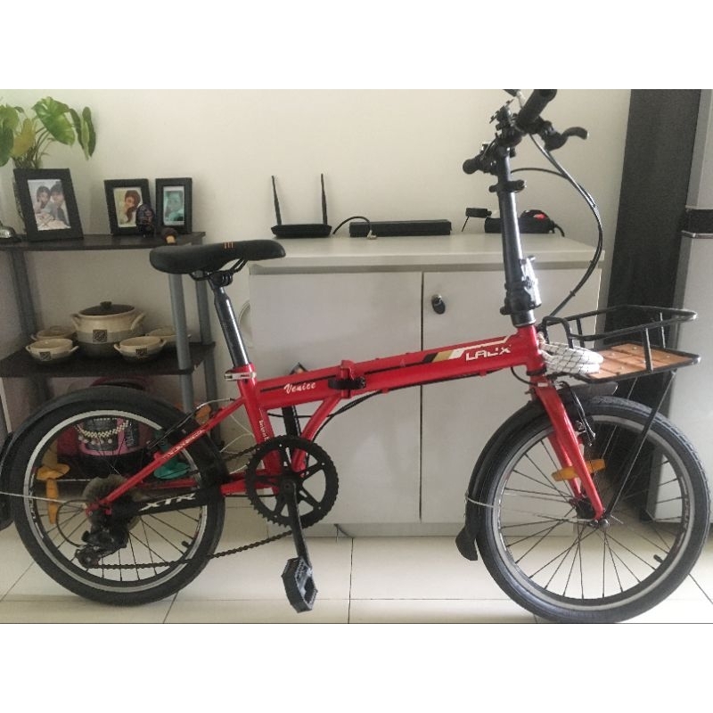 Jual Sepeda Lipat Laux | Shopee Indonesia