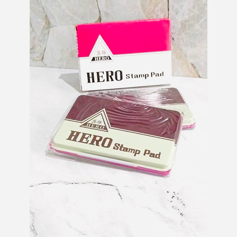 Jual ( 1 BIJI ) Stamp Pad Hero Kecil Bak Stempel Bantalan Stempel Hero ...