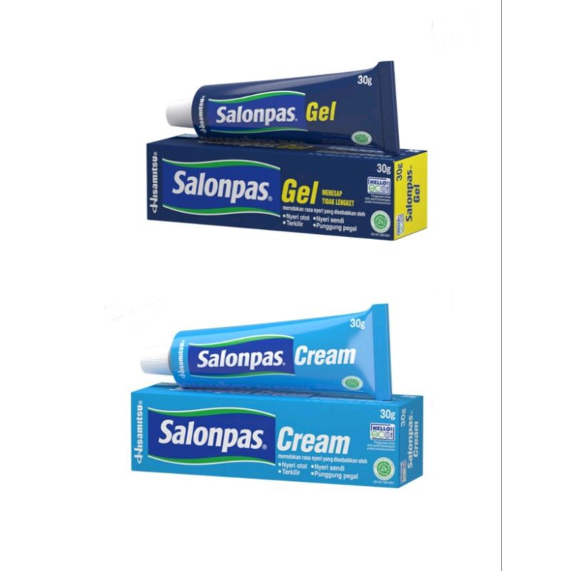 Jual Salonpas cream salonpas gel 30g | Shopee Indonesia