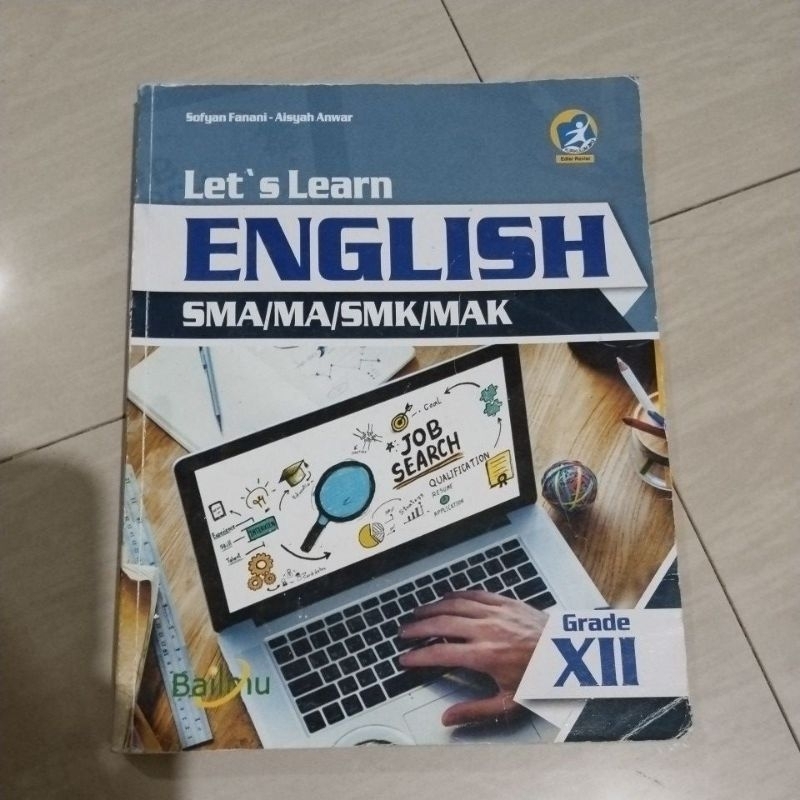 Jual BUKU ORI BUKU LET'S LEARN ENGLISH KELAS 3 SMA/SMK PENERBIT BAILMU EDISI REVISI | Shopee ...