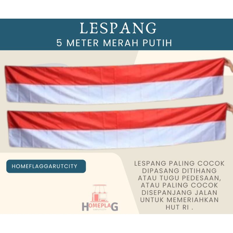 Jual BENDERA LESPANG MERAH PUTIH 5 METER | Shopee Indonesia