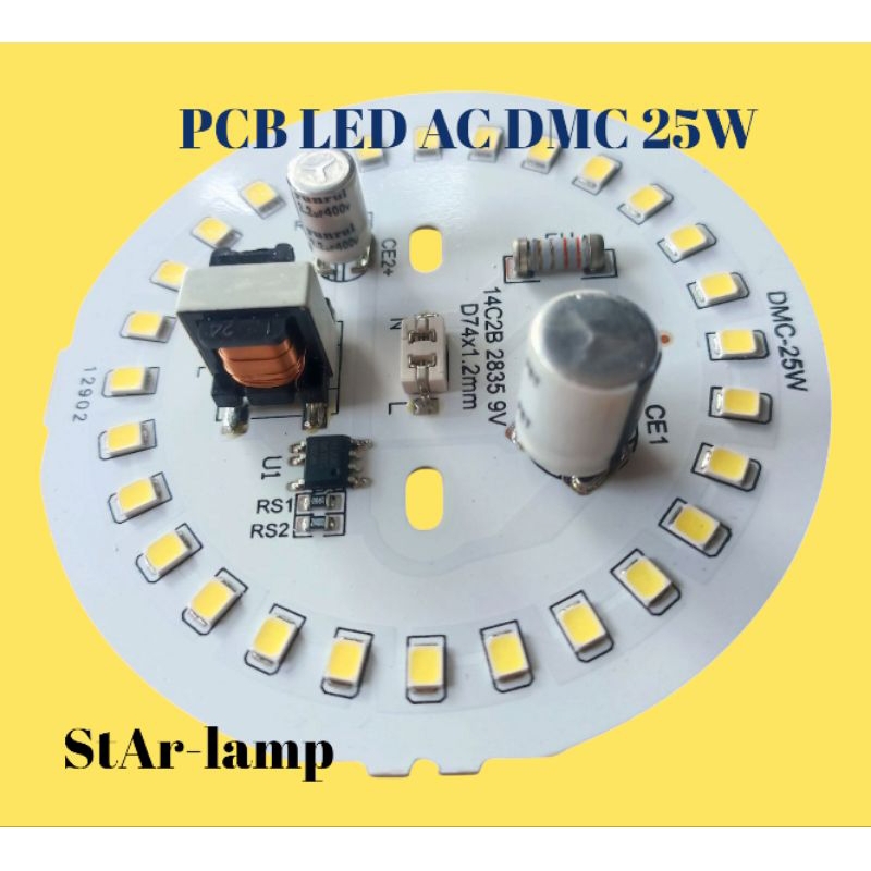 Jual PCB LED AC DMC 25W | Shopee Indonesia